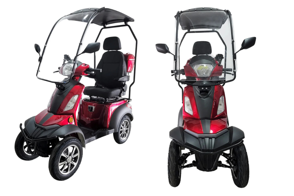 Ranger 2: Safer Electric Mobility Scooter with Roof | HeCare – Hecare
